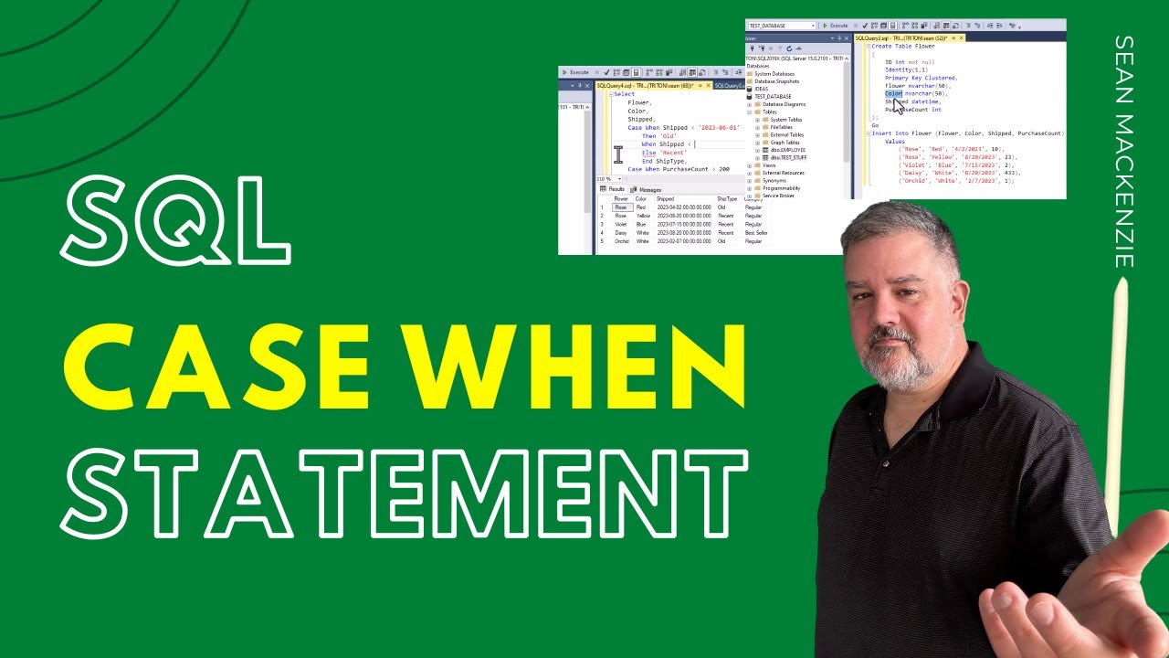 How To Use Sql Case Statements Youtube