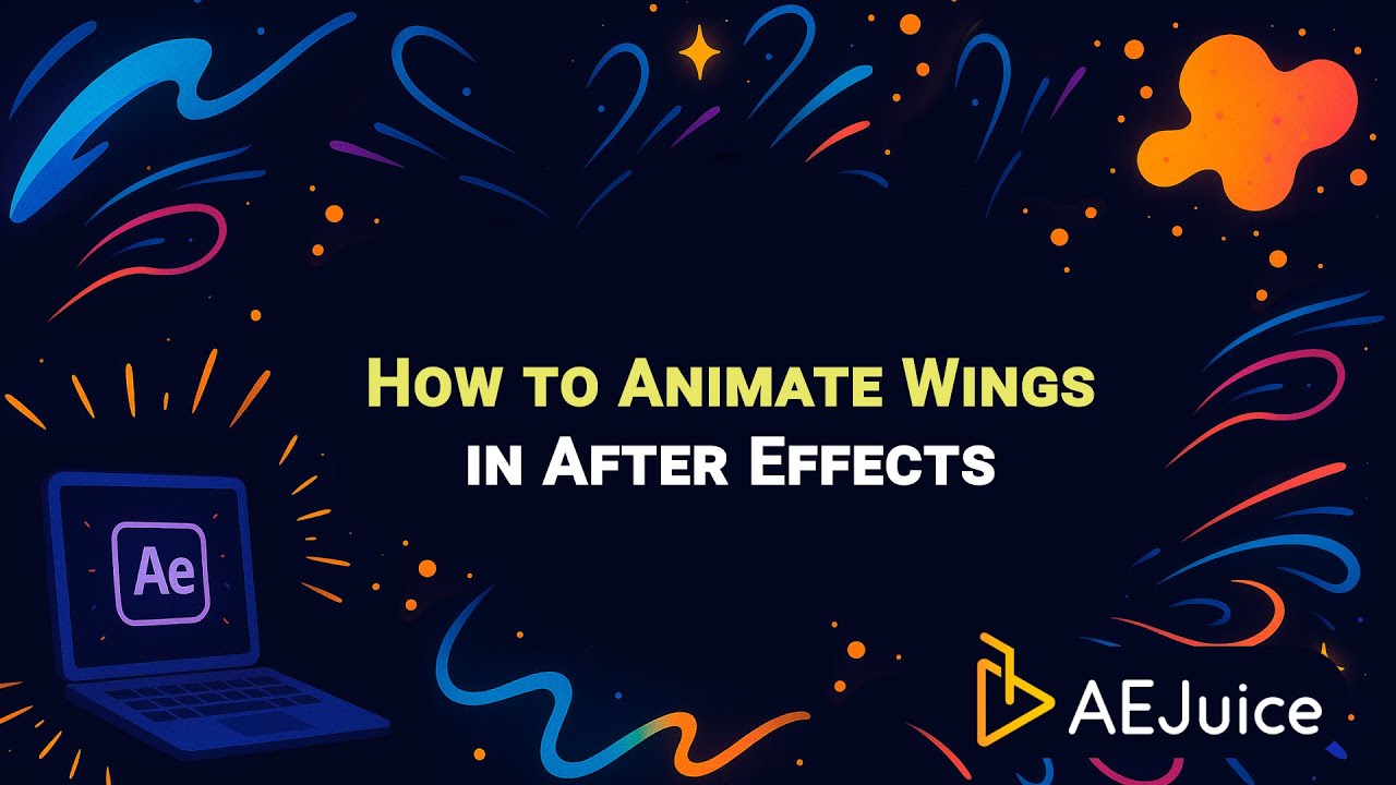 How To Animate Wings In After Effects Aejuice Tutorials Youtube