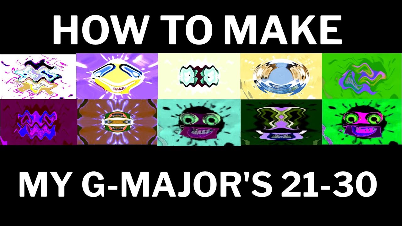 How To Make My G Major 21 30 Youtube