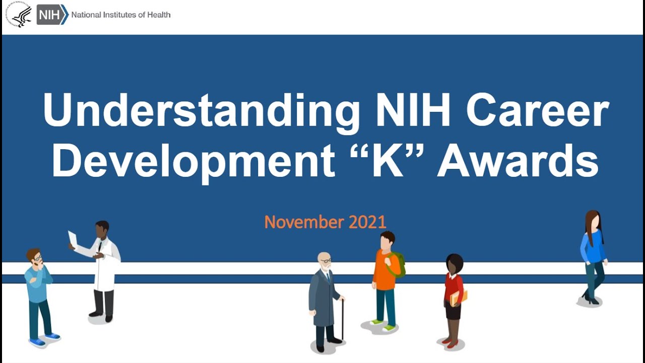 Understanding Career Development K Awards Youtube