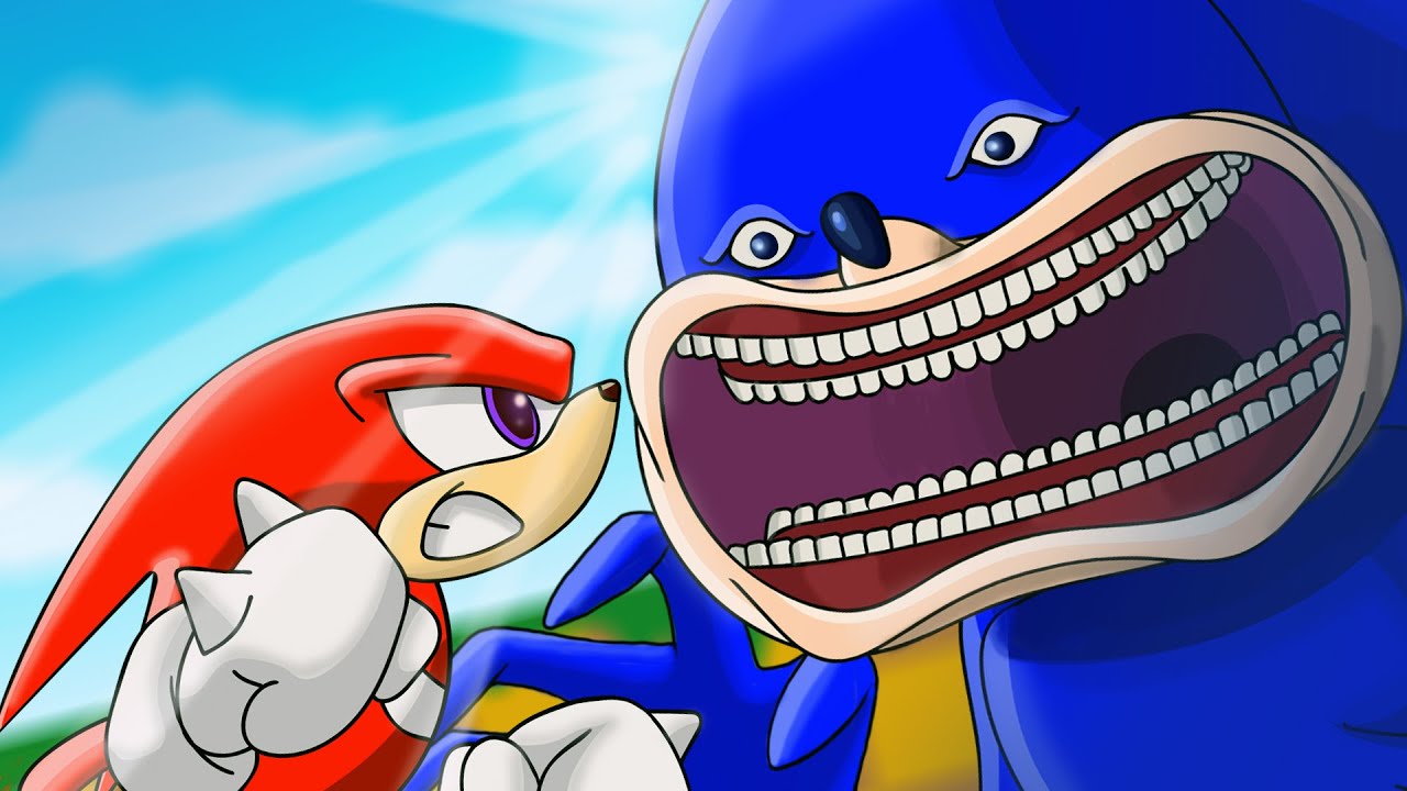 Shin Sonic Tapes Vs Knuckles Youtube