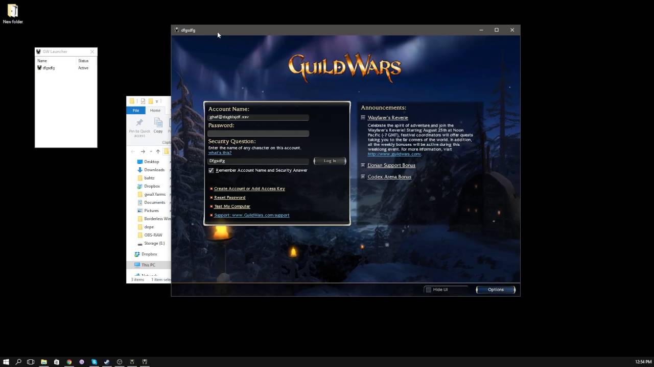 How To Use Gw Launcher Youtube