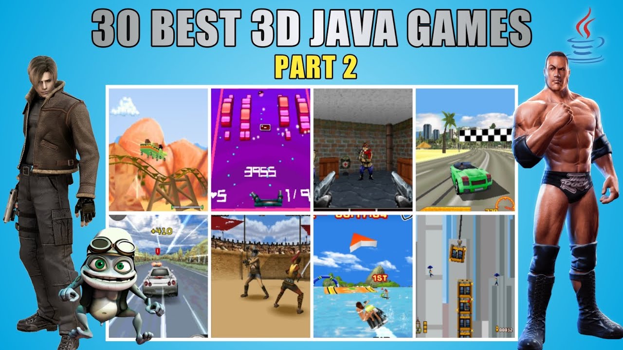 30 Best 3d Java Games Part 2 Play On Android J2me Loader Youtube
