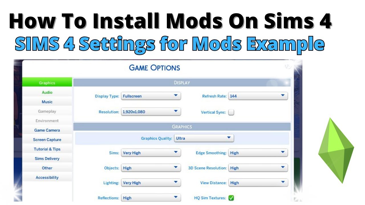 Sims 4 Graphics Settings For Cctv Video Infoupdate Org