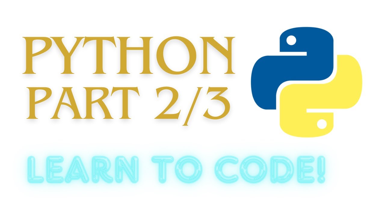 Python Part 2 Youtube