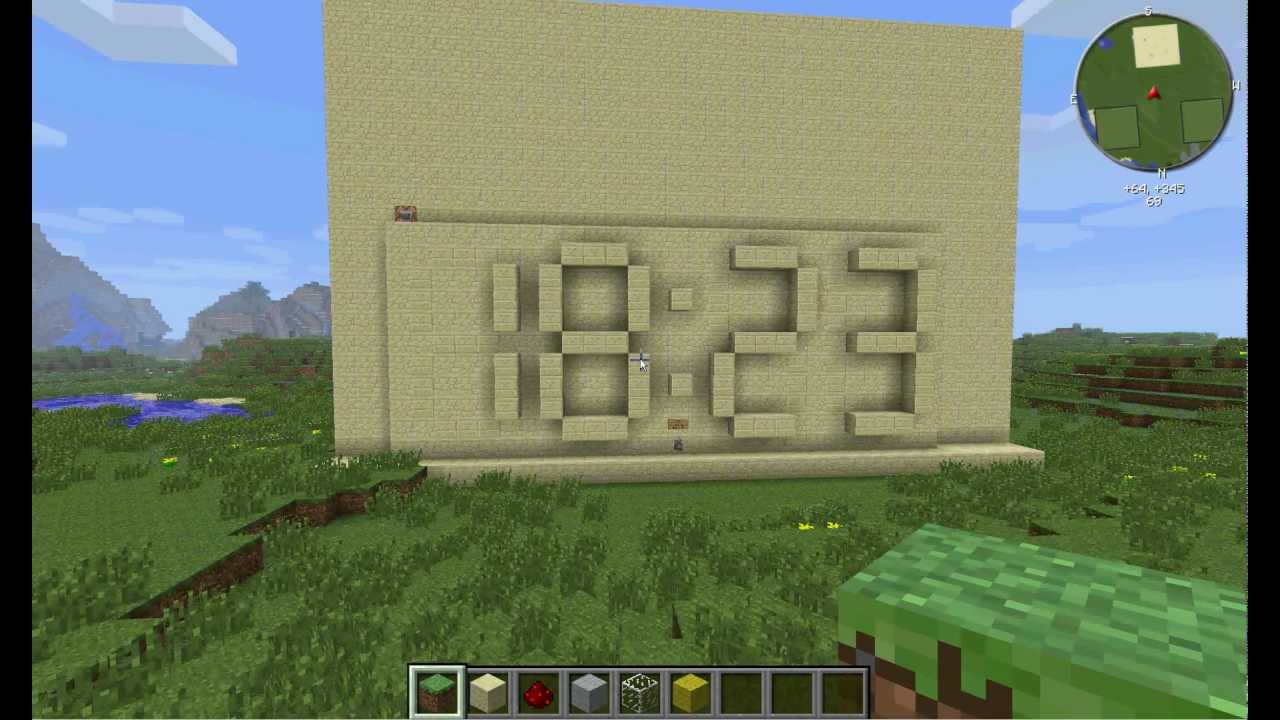 Twenty Minute Redstone Timer Youtube