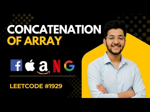 Leetcode 1929 Concatenation Of Array Easy Java Solution With