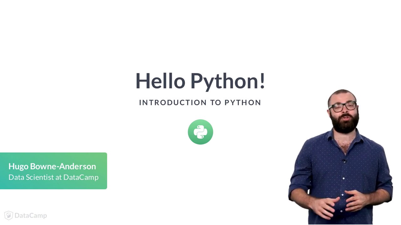 Python Tutorial Hello Python Youtube