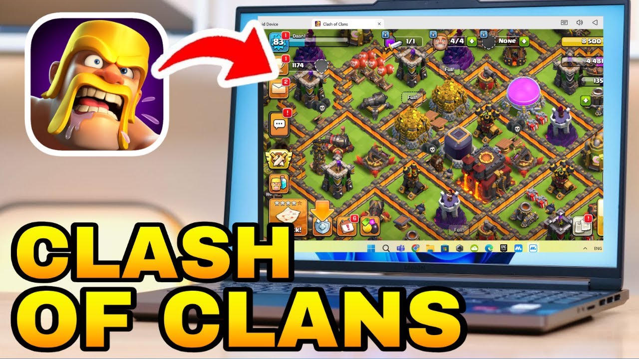 How To Play Clash Of Clans On Pc 2026 Full Guide Youtube
