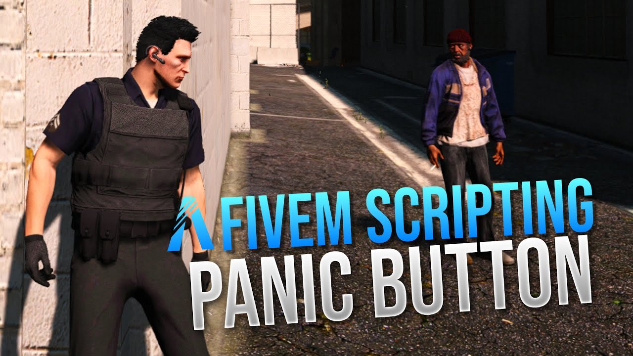 Panic Button Script Für Lspd Und Co Fivem Lua Scripting Youtube