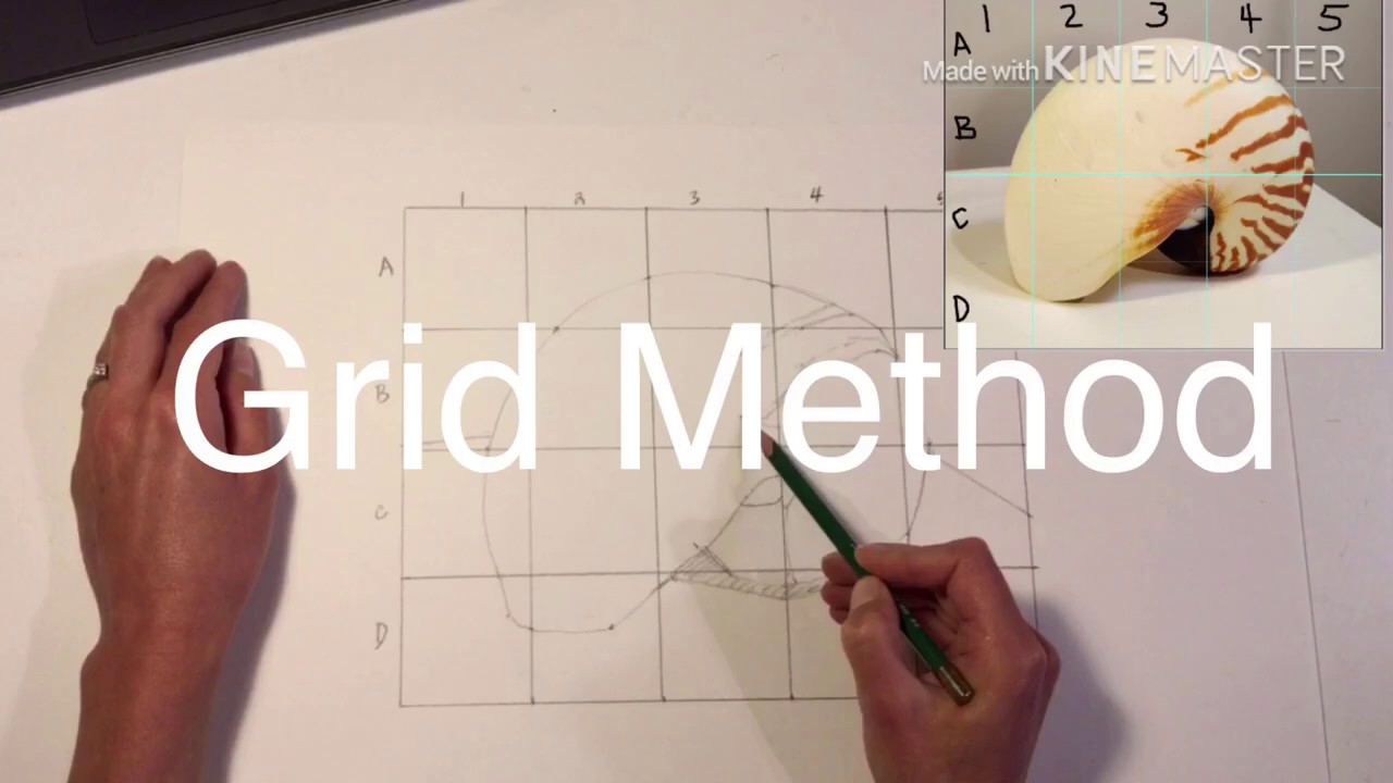 Grid Method For Drawing Proportions Youtube