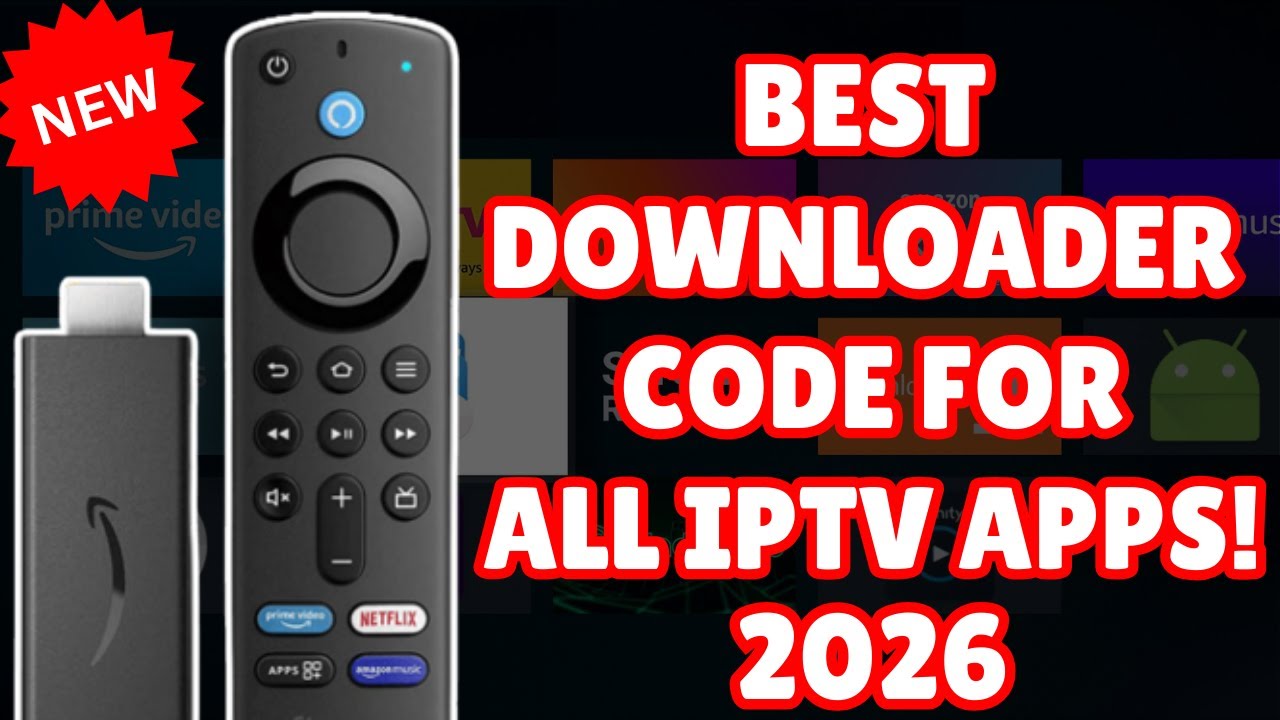 Best Downloader Code For Iptv Services 2026 Youtube