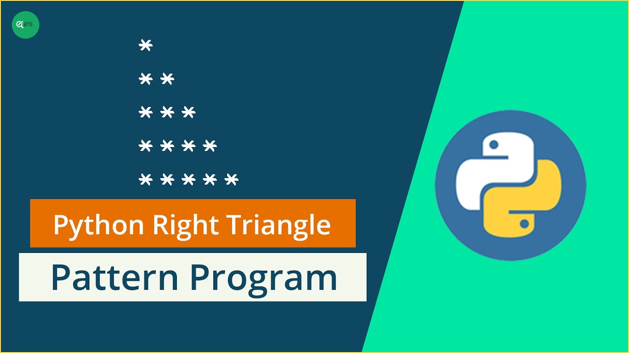 Right Triangle Star Pattern Python Pattern Program Tutorial In Bangla