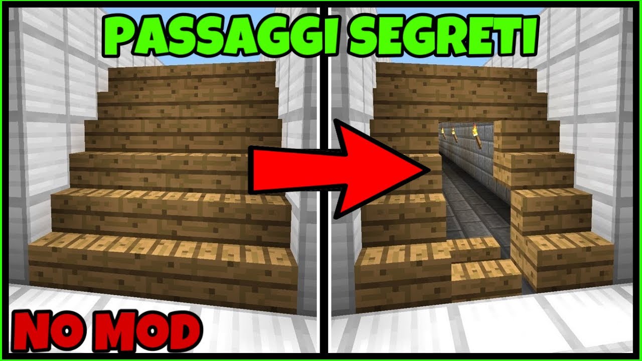 Top 3 Passaggi Segreti Minecraft Ita Youtube