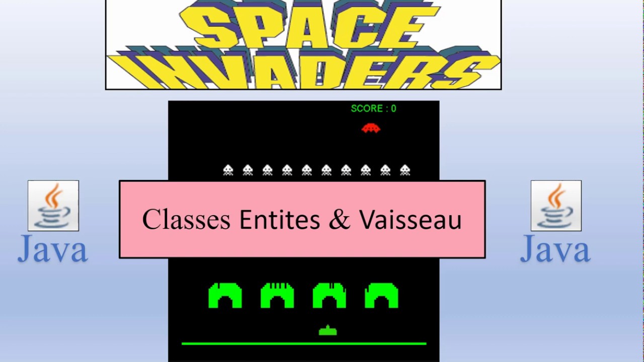Space Invaders En Java 03 Youtube