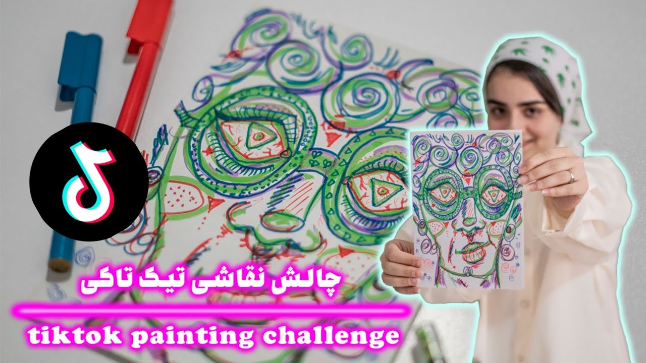 Tiktok Painting Challenge Youtube