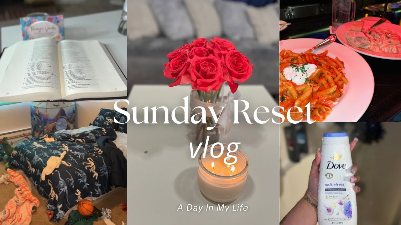 Sunday Reset Cleaning Cooking Church Date Night Youtube