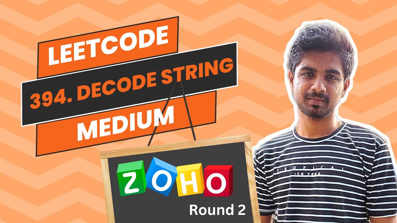 Leetcode 394 Decode String Java Tamil Youtube