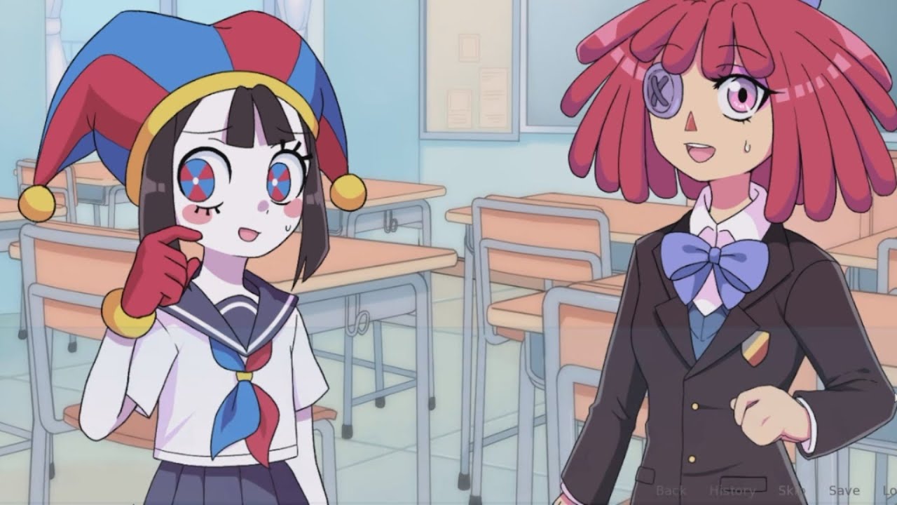 The Amazing Digital Dating Sim Visual Novel Fangame Youtube