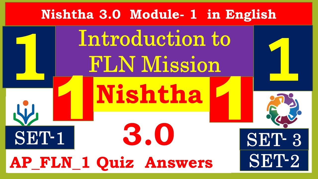 Nishtha 3 0 Nishtha Module 1 Quiz Answers In English Introduction To