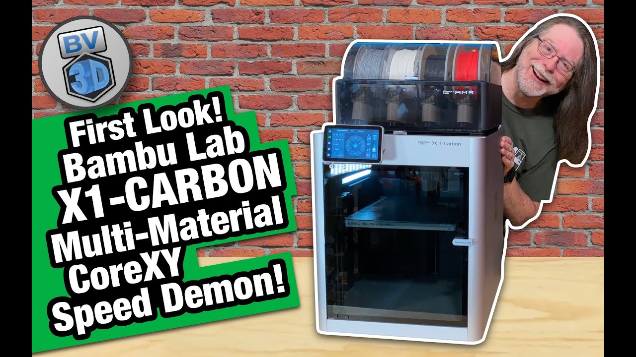 First Look Bambu Lab X1 Carbon A Corexy Speed Demon Youtube