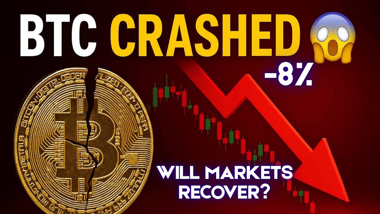 Why Bitcoin Crashed Today Btc Price Crash Explained Crypto Market