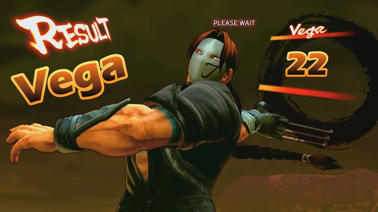 Vega All Victory Quotes Arcade Mode Ultra Street Fighter 4