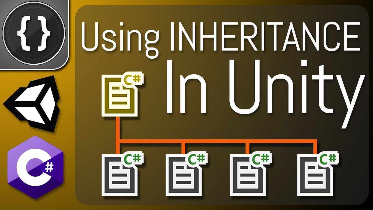 Using Inheritance In Unity Unity Tutorial Youtube