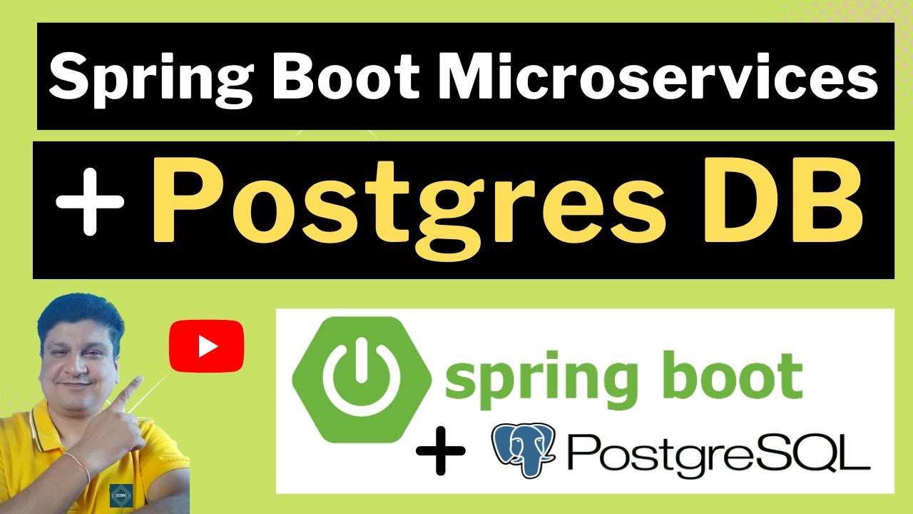 Spring Boot Microservice Project With Postgres Db Tutorial With Java