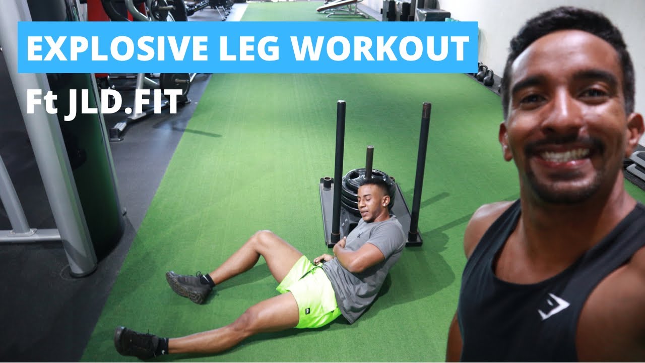 Explosive Leg Workout Ft Jdl Fit Youtube
