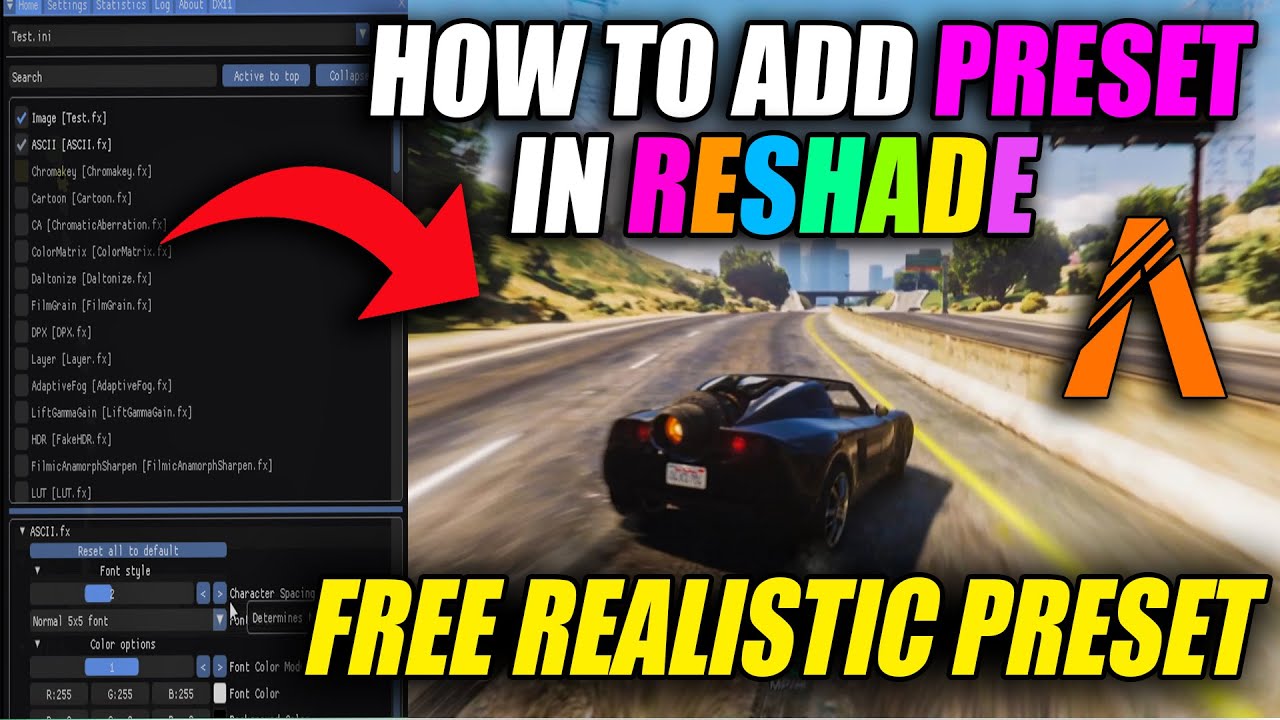 How To Add Preset In Reshade Fivem Top 5 Free Presets Youtube