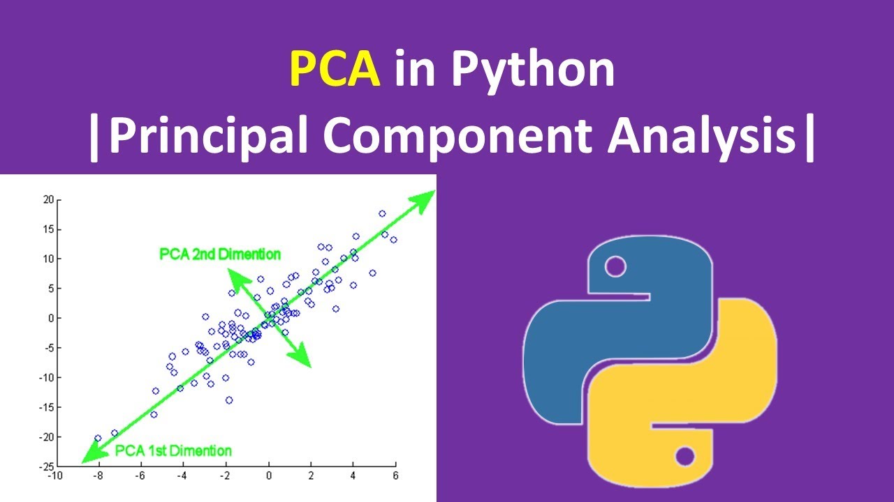 Machine Learning Tutorial 9 Python Principal Component Analysis Pca