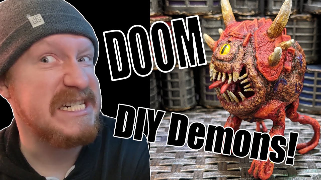 How To Make Your Own Doom Cacodemon Youtube