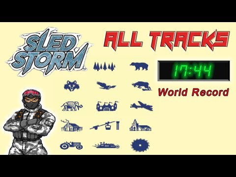 Sled Storm All Tracks 17 44 Wr Youtube