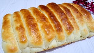 No Knead Milk Bread Prepare At Night Bake In The Morning Warm And