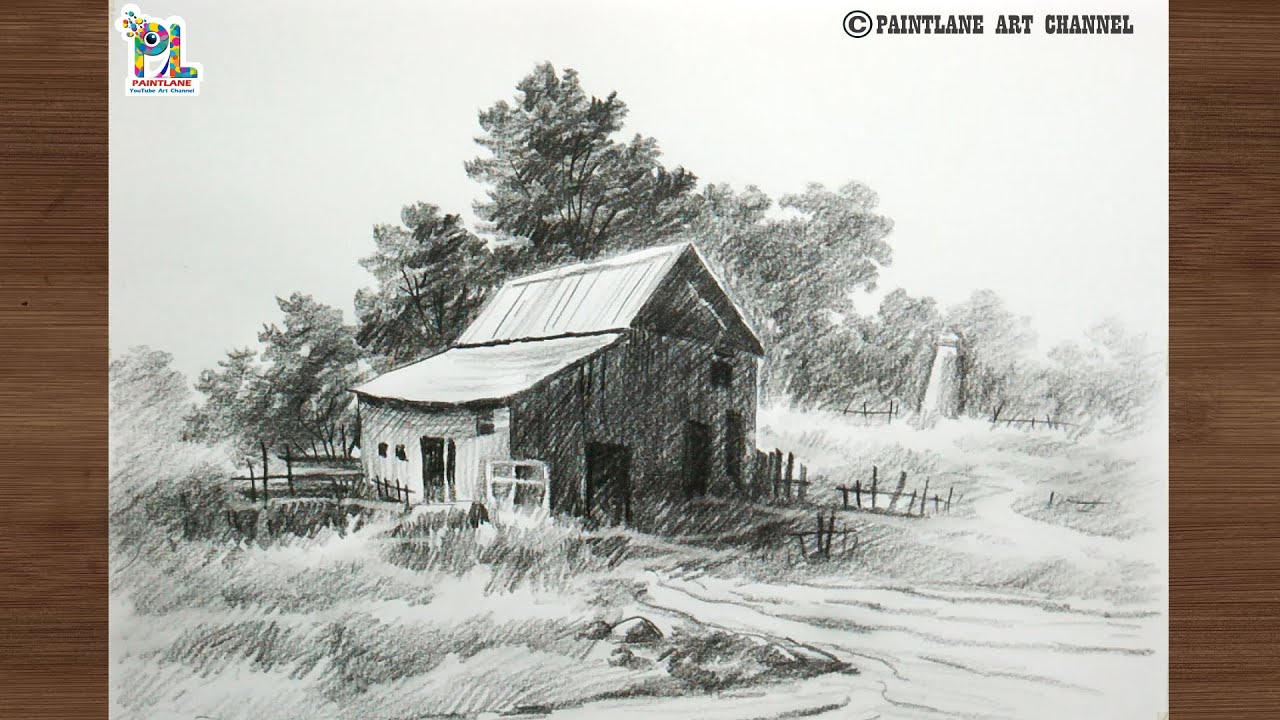Pencil Shading House