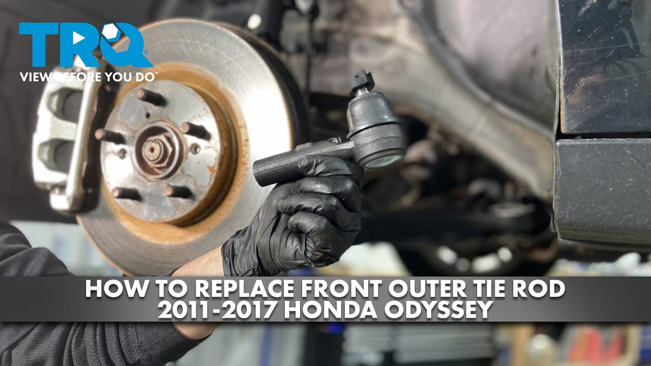 How To Replace Front Outer Tie Rod 2011 2017 Honda Odyssey 1a Auto