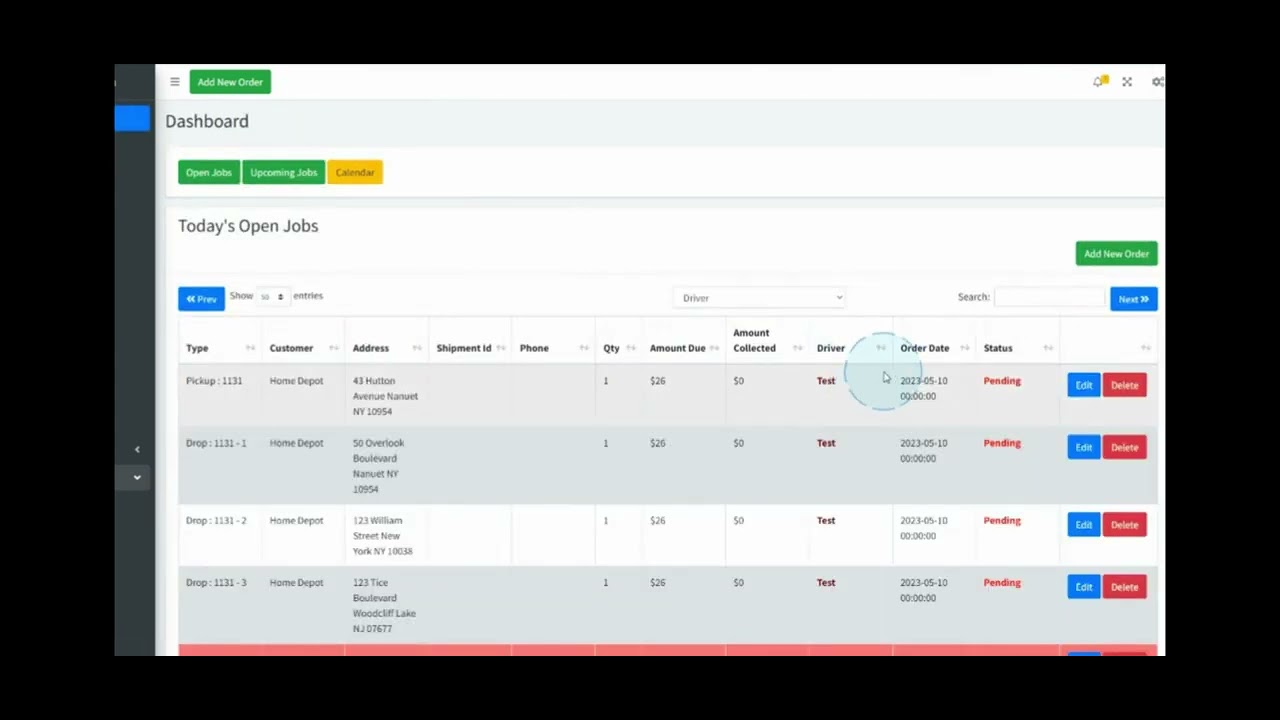 Zones And Routes Setup Carrier Direct Transportation Management