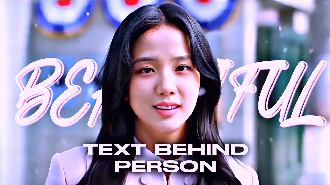 Text Behind Person Alight Motion Tutorial Youtube
