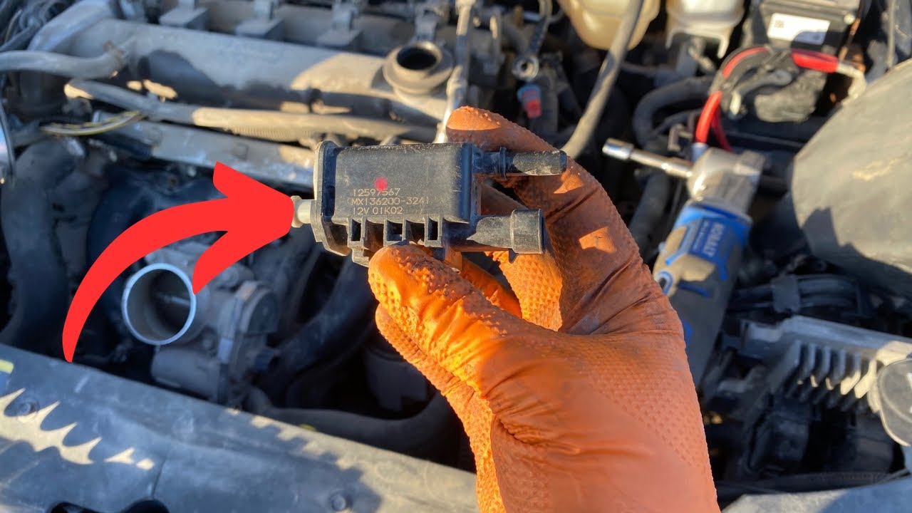 Vapor Canister Purge Solenoid Chevrolet Malibu 2008 2012 2 4l Location