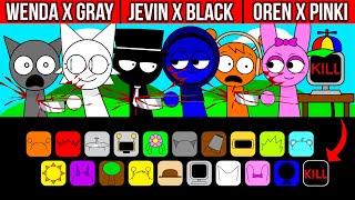 Incredibox Sprunki Killer Edition But With New Kill Mod All Reactions ...