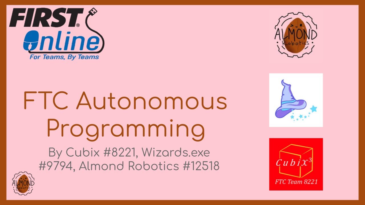 Ftc Autonomous Programming Youtube
