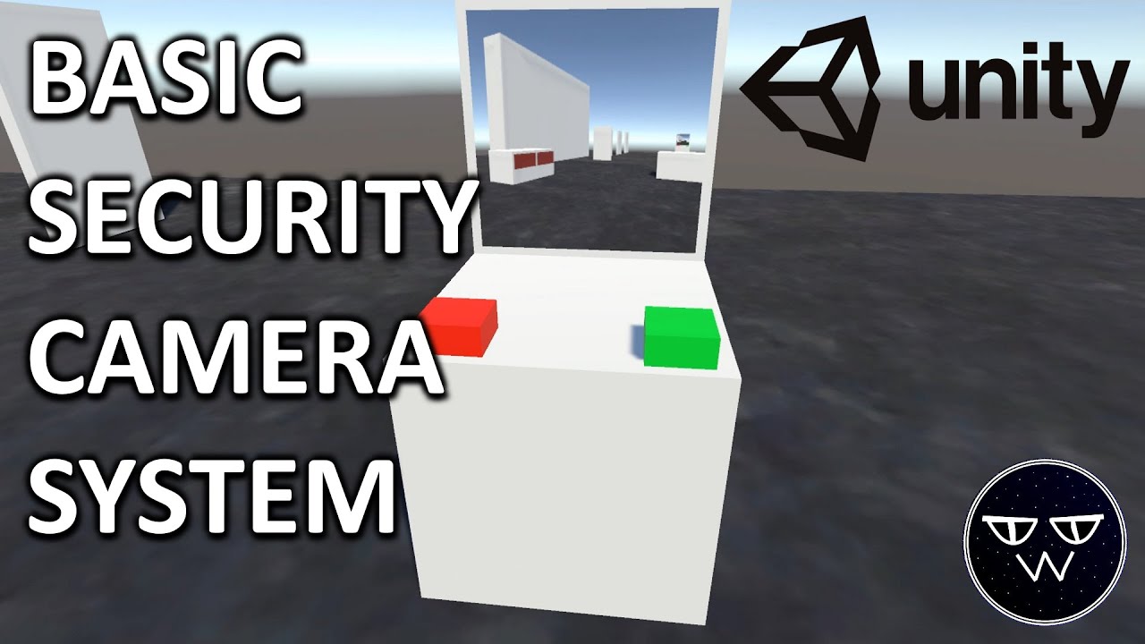 Basic Security Camera System In Unity Unity C Tutorial Youtube
