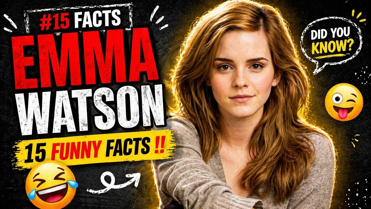 Emma Watson 15 Funny Facts Youtube