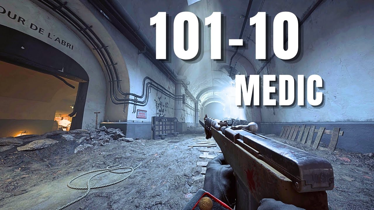 Battlefield 1 Medic 101 10 Conquest Round Fort De Vaux Youtube