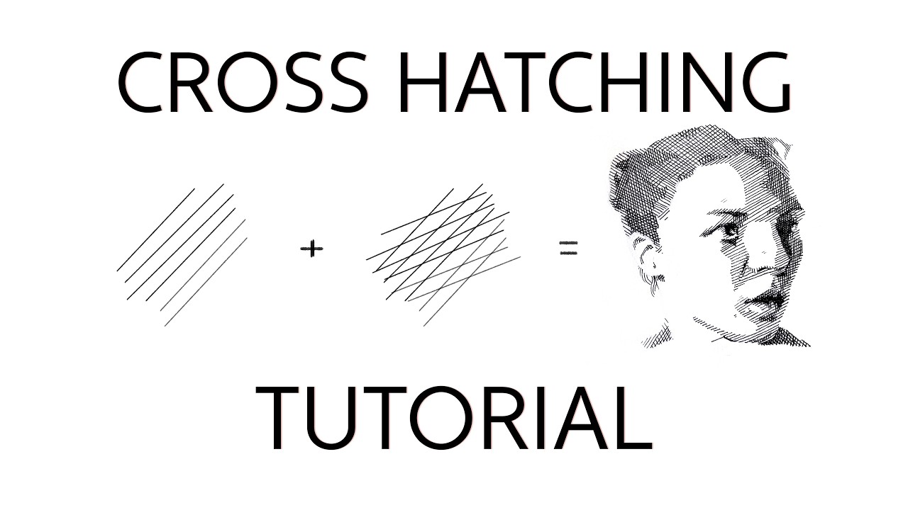 Cross Hatching Drawing Techniques How To Get Started Youtube