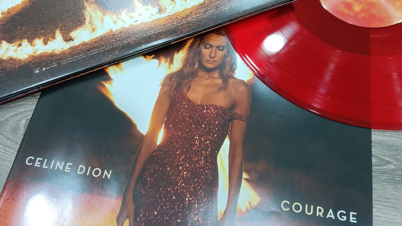 Unboxing Celine Dion Courage Ruby Red Vinyl Lps 開箱 席琳狄翁 勇氣 2lp紅寶石彩膠