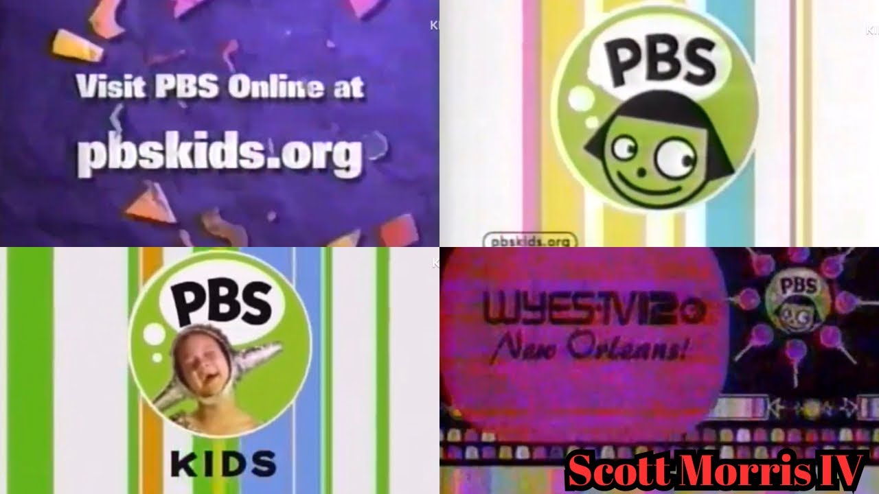 Pbs Kids Program Break 8 Wyes Tv 2002 Youtube