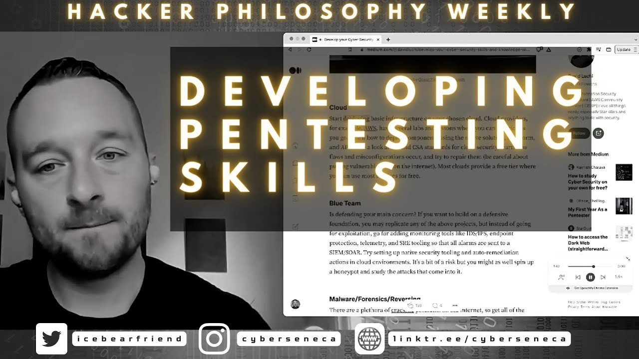 Developing Pentesting Skills Youtube