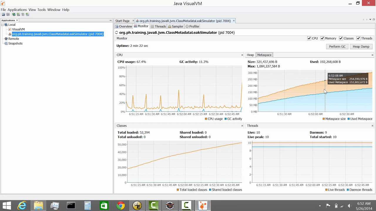 Java 8 Visualvm Introduction Youtube
